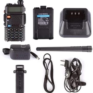 Baofeng UV-5R Dual Band Two Way Radio Pack of 10 (Black)