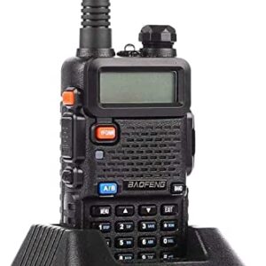 Baofeng UV-5R Dual Band Two Way Radio Pack of 10 (Black)