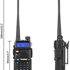 Baofeng UV-5R Dual Band Two Way Radio Pack of 10 (Black)