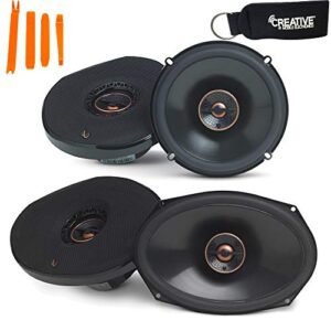 infinity reference – ref-6532ix 6.5″ 2-way car audio speakers, and ref-9632ix 6×9 2-way car audio speakers package