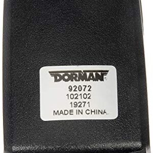 Dorman 92072 Keyless Entry Transmitter Cover Compatible with Select Toyota Models, Black