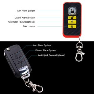 BlueFire® Motorcycle Security Kit Alarm System Anti-Hijacking Cutting Off Remote Engine Start Arming Disarming