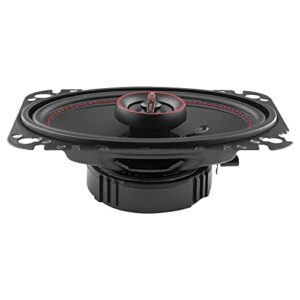 DS18 G4.6Xi GEN-X 4x6 2-Way Coaxial Speakers 135 Watts Max Power 45 Watts RMS 4-Ohm Mylar Dome Tweeters with Neodymium Magnet - Clarity Unparalled by Other Speakers in Their Class - 2 Speakers