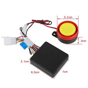 12V Universal Motorcycle Alarm System Remote Control Engine Start 125dB