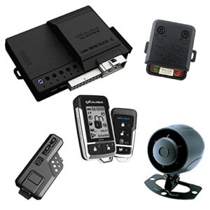 excalibur al18703db 2-way paging remote start/keyless entry/vehicle security system (with 2 button lcd remote and sidekick remote), 1 pack