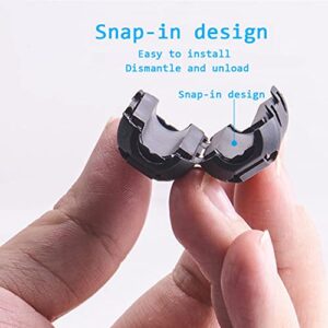 Pack of 10pcs 13MM Diameter Snap on Ferrite Ring Core Bead Choke Ring Cord RFI EMI Noise Suppressor Cable Clip