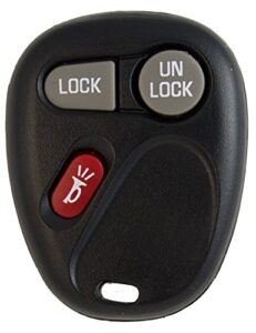 2001-2002 gmc yukon keyless entry remote key fob with with free diy programming guide