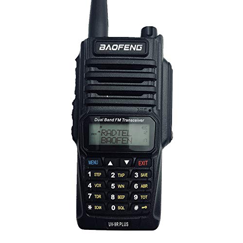 Radtel Baofeng Uv-9r Plus 8Watts Walkie Talkie Bf-uv9r Plus Ip67 Waterproof Uhf/VHF Dual Band Radio 8W (No FM Radio Feature)