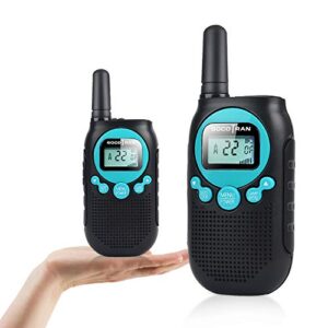 Rechargeable Walkie Talkies for Adults 5 Mile Long Range Boys Walkie-talkies 2 Pack 22CH 0.5W License Free FRS Two Way Radio with Flashlight Easy to Use for Family Camping Trip