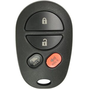 keyless2go replacement for new keyless entry remote car key fob with liftgate control fcc gq43vt20t