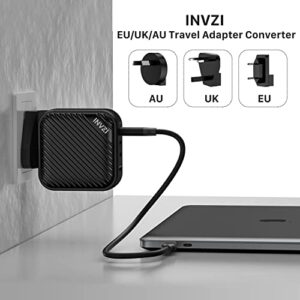 [Bundle] INVZI 100w GaN USB-C Charger 4-Port and International Universal Travel Adapter Converter with UK, EU, AU Adapter