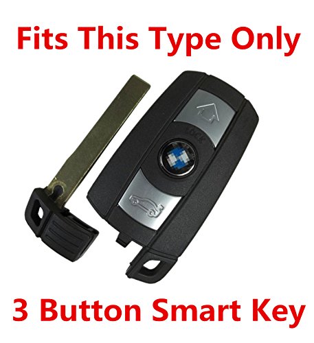 Rpkey Silicone Keyless Entry Remote Control Key Fob Cover Case protector Replacement Fit For BMW 3 5 6 7 Series KR55WK49127 KR55WK49123 267T-5WK49127