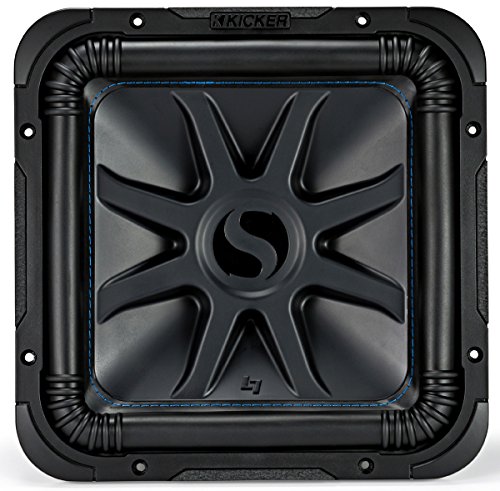 Kicker L7S12 Car Audio Solo-Baric 12 Subwoofer Square L7 Dual 2 Ohm Sub 44L7S122 (Renewed)