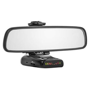 mirror mount radar detector bracket for uniden dfr series detectors