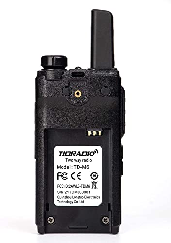 TIDRADIO Walkie Talkies for Adults Two Way Radios Long Range,10 Pack,22 Channels,Dual PTT for Manufacturing Restaurant Business Commercial Hunting Hiking Healthcare