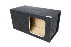 bbox single vented 15 inch subwoofer enclosure engineered for kicker solo-baric model l5 & l7 subwoofers – car subwoofer boxes & enclosures & subwoofer box improves audio quality, sound & bass