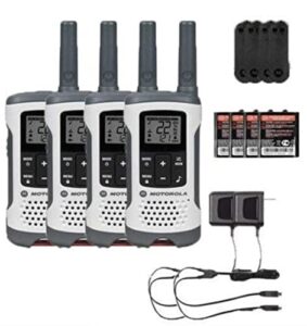 motorola talkabout t260 two way radio 4-pack