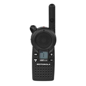 6 CLS1110 - UHF 1 Watt 1 Channel Radios & 1 56531 6 Radio Charger by Motorola Solutions - Intended for Business Use