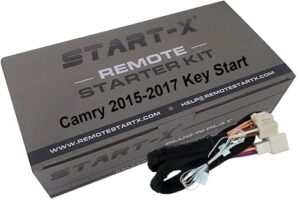 start-x plug n play remote start kit for toyota camry 2015, 2016, 2017 || lock 3x to remote start