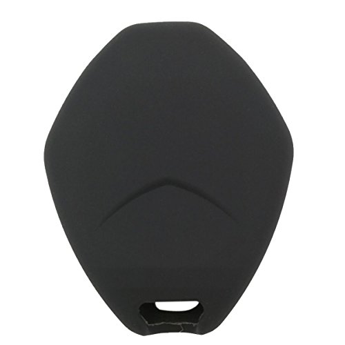 Coolbestda Silicone Key Fob Remote Skin Cover Case Protector Keyless Jacket for Mitsubishi Eclipse 2006-2012 Endeavor 2006-2011 Galant 2006-2012 Lancer Outlander 2007-2013