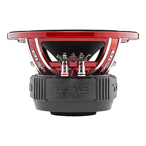 DS18 PRO-HY6.4B 6.5" Hybrid Mid-Range Car Audio Loudspeaker with 1" VC Built-in Compression Driver Horn and Water Resistant Cone 450W Max 225W RMS 4 Ohms (1 Speaker)