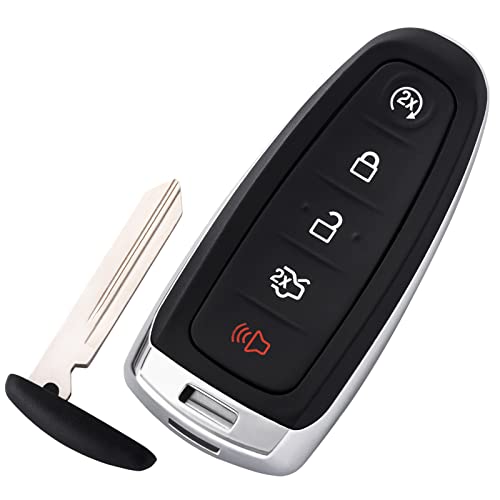 HelloAuto Key Fob for Ford Explorer Edge 2011-2015 Flex Taurus 2013-2019 Expedition Focus Lincoln MKS MKX MKT Navigator Smart Remote Keyless Entry Self-Programming Key FCC ID: M3N5WY8609