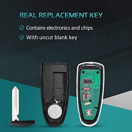 HelloAuto Key Fob for Ford Explorer Edge 2011-2015 Flex Taurus 2013-2019 Expedition Focus Lincoln MKS MKX MKT Navigator Smart Remote Keyless Entry Self-Programming Key FCC ID: M3N5WY8609