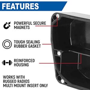 Rugged Radios Magnetic Radio Cover for Mobile Radios by Scosche - #RCM-DMU