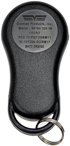 Dorman 99164 Keyless Entry Remote 3 Button Compatible with Select Chrysler / Dodge / Plymouth Models (OE FIX)