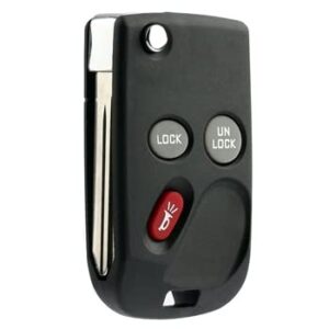 new flip keyless entry remote key fob for 1998-2001 chevy gmc (15732803)