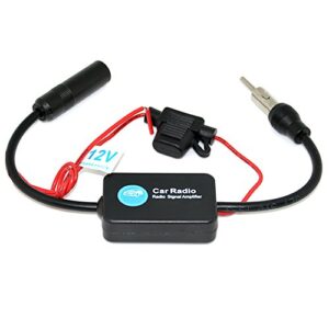 auto wayfeng wf® 12v car radio signal amplifier antenna auto antenna booster for car radio antenna