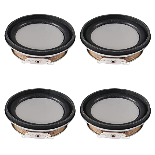 DIANN 4pcs 1.5" 4Ohm 3W Full Range Audio Speaker Stereo Woofer Loudspeaker DIY Speaker