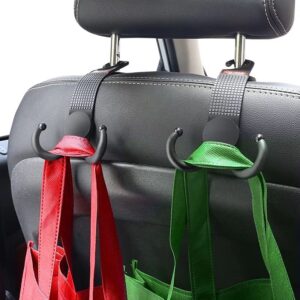 Strong Nylon hooks for car headrest (1pair)