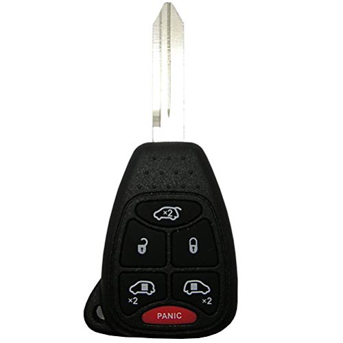 cciyu X 1 Flip Key Fob with Key Blade 6 buttons Replacement for 04 05 06 07 for Chrysler Town andamp Country for Dodge for Caravan for Caravan Series with FCC M3N5WY72XX