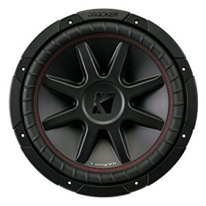 KICKER CompVR 12-Inch (30cm) Subwoofer, DVC, 2-Ohm, 400W