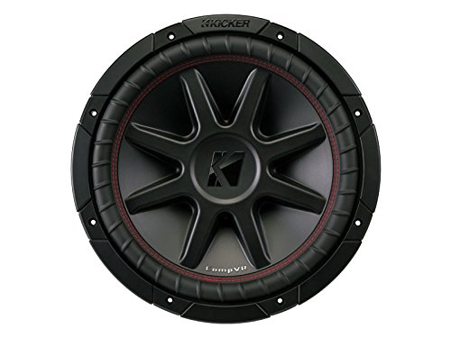 KICKER CompVR 12-Inch (30cm) Subwoofer, DVC, 2-Ohm, 400W