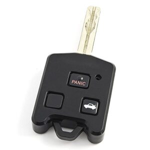 STAUBER Key Shell Replacement for Lexus/NO Locksmith Required Using Your Old Key and chip! - Black