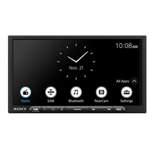 sony xav-ax6000 7-inch multimedia receiver with wireless apple carplay/android auto, hdmi video input and maestro ready