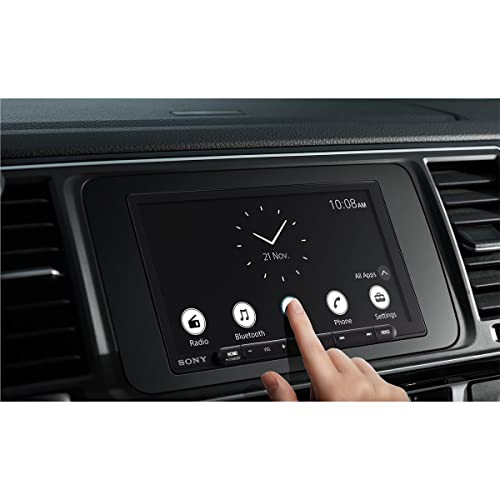 Sony XAV-AX6000 7-Inch Multimedia Receiver with Wireless Apple CarPlay/Android Auto, HDMI Video Input and Maestro Ready