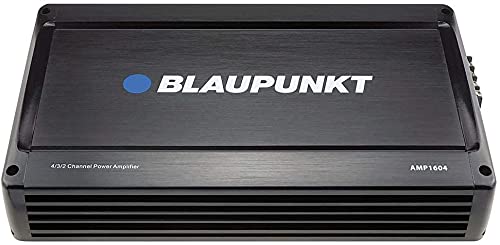 BLAUPUNKT 1600W 4-Channel, Full-Range Amplifier AMP1604, Black