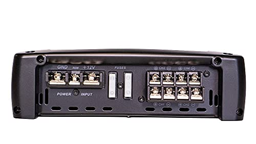 BLAUPUNKT 1600W 4-Channel, Full-Range Amplifier AMP1604, Black