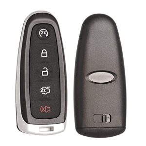 replacement car key fob smart proximity keyless entry remote start control compatible for ford explorer edge 2011-2015 flex taurus 2013-2019 expedition focus lincoln mks mkt mkx navigator m3n5wy8609