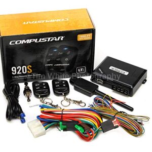 compustar cs920-s (920s) 1-way remote start and keyless entry system with 1000-ft range