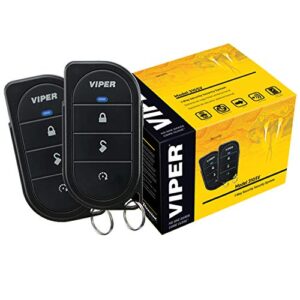 viper 350 plus 3105v 1-way car alarm keyless entry,black