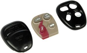 dorman 13608 keyless entry transmitter cover for select models, black