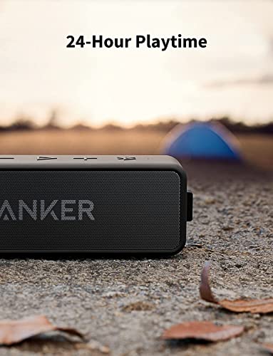 Anker Soundcore 2 Portable Bluetooth Speaker with 12W Stereo Sound (Renewed)