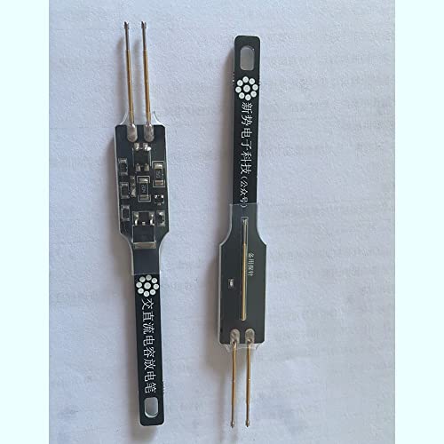 Huuog Capacitor Discharge Pen Switch Supply Repair Discharge Protection with LED AC8-380V/DC 12-540V, Black