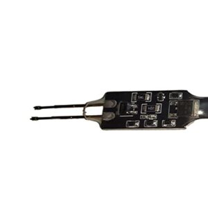 Huuog Capacitor Discharge Pen Switch Supply Repair Discharge Protection with LED AC8-380V/DC 12-540V, Black