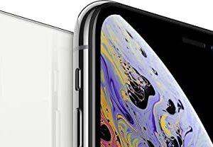 Apple iPhone XS Max, 64GB, Silver - For AT&T (Renewed)