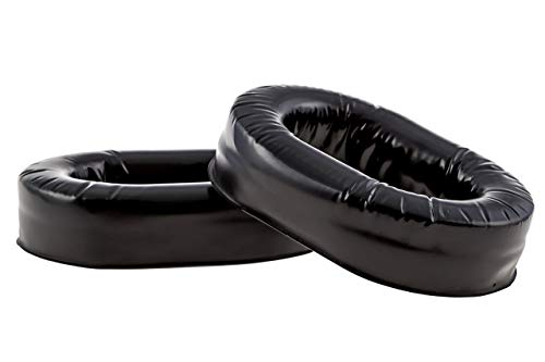 KORE AVIATION Ultra Plush Silicone Gel Ear Seal Replacement for Aviation, Racing, Safety Style Headsets (Sold in Pairs) with Fitted Cloth Ear Covers